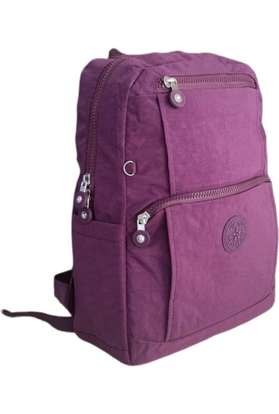 Ççs Kipling Bordo Kumaş Modern Mini Sırt Çantası 16393