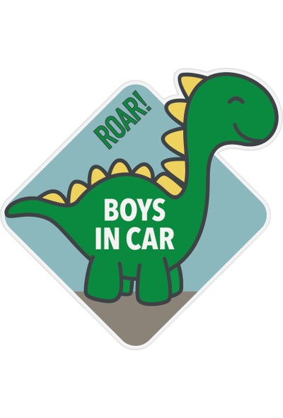 Baluna Boys In Var Araba Sticker