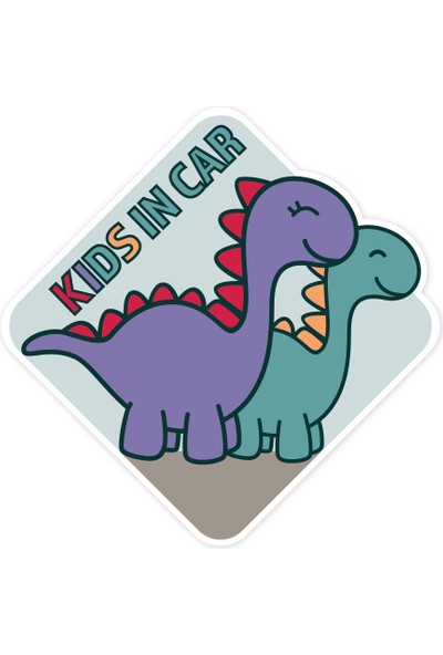 Baluna Kids In Car Araba Sticker