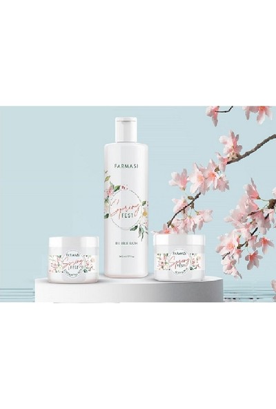 Farmasi Spring Fest Banyo Köpüğü 500 ml & Vücut Peelingi 2 x 110 ml