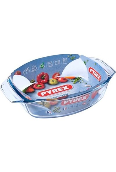 Pyrex 411B000/7046 Oval Fırın Kabı 2,8 L Pyrex 411B000/7046 Oval Fırın Kabı 2,8 L