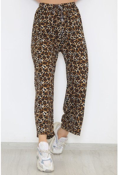 New Fashion Desenli Alt Kahvesiyah - 9086.1361.