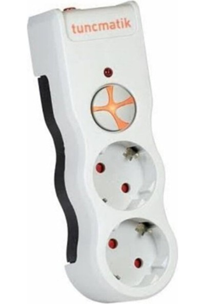 Tunçmatik Akım Koruma Prizi Powersurge 2'li Beyaz 525T Tunçmatik Akım Koruma Prizi Powersurge 2'li Beyaz 525T