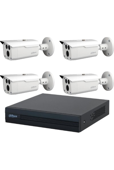 Dahua 4 Kameralı Starlight 80 Metre Gece Görüşlü Full Hd Kamera Seti Dahua 4 Kameralı Starlight 80 Metre Gece Görüşlü Full Hd Kamera Seti