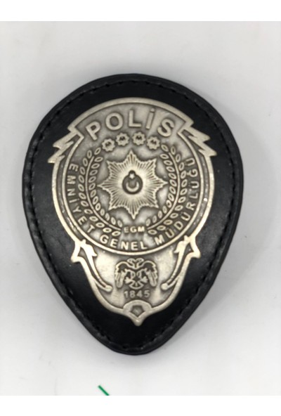 Trend Cüzdan Polis Rozetli Maşalı Kemer Rozeti Hakiki Deri