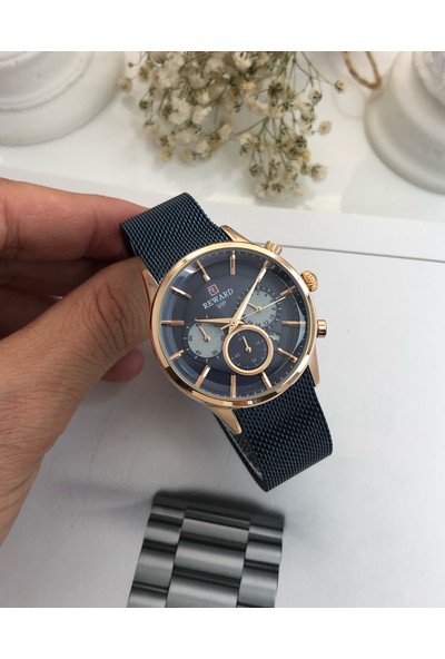 Reward Tüm Fonksiyonları Aktif Çelik Su Geçirmez Kadın Saati