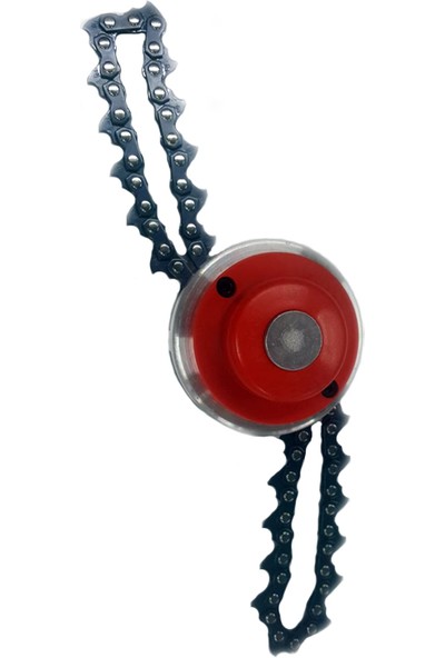 Zincirli Çim Biçme Makinesi Aparatı Ot Biçme Zincirli Misina MUR-BC08