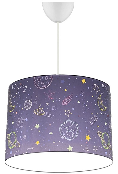 Ömür Avize Uzay Çocuk Odası Avizesi Ömür Avize Uzay Çocuk Odası Avizesi