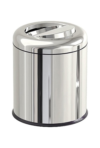 MaxiFlow Paslanmaz Çelik SS430 Pratik Kapak Çöp Kovası 5 lt MaxiFlow Paslanmaz Çelik SS430 Pratik Kapak Çöp Kovası 5 lt