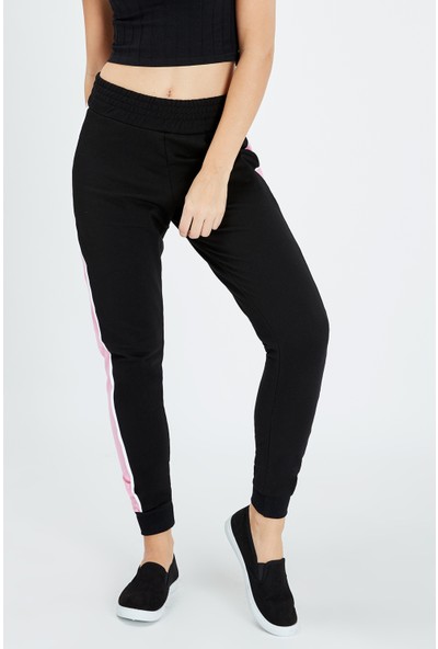 Select Moda Kadın Siyah Eşofman Altı Select Moda Kadın Siyah Eşofman Altı