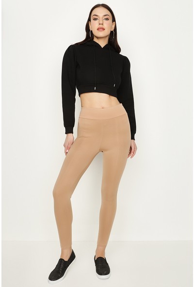 Select Moda Kadın Nude Fit Tayt Select Moda Kadın Nude Fit Tayt