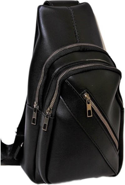 Nefa Ticaret Siyah Omuz Askılı Suni Deri Sportif Kadın Çanta Nefa Ticaret Siyah Omuz Askılı Suni Deri Sportif Kadın Çanta