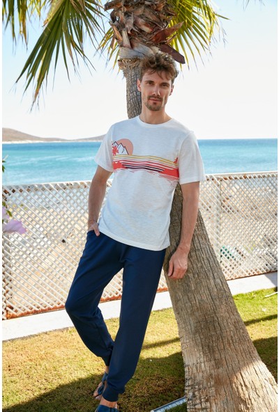 Tdexpres Erkek Kısa Kol Pijama Takımı (9088) Tdexpres Erkek Kısa Kol Pijama Takımı (9088)