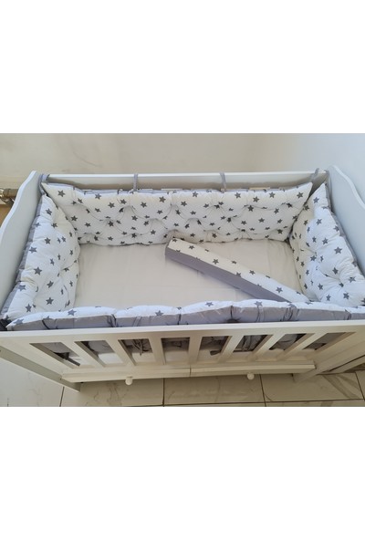 70X130 Çift Yönlü Beşik Kenar Koruma +Yılan Yastık 70X130 Çift Yönlü Beşik Kenar Koruma +Yılan Yastık