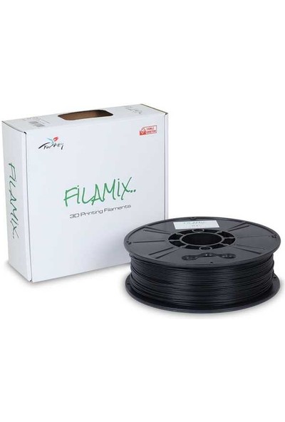 Filamix Siyah Pla+ Filament - 1.75MM 1kg Filamix Siyah Pla+ Filament - 1.75MM 1kg