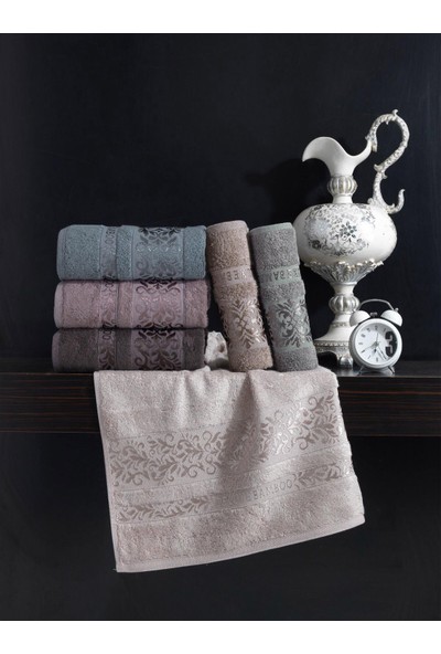 MCN Tekstil Ekol Bambu El Yüz Havlusu 50X90