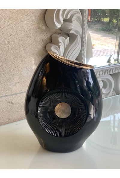 Cozze Collection Dekoratif Vazo 25 cm