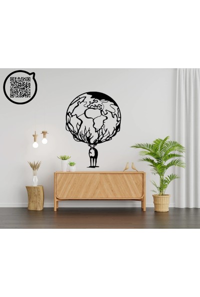 Aksesuar Geyik Temalı Metal Tablo Aksesuar Geyik Temalı Metal Tablo