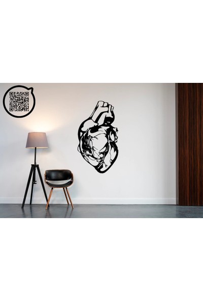 Aksesuar Gerçeksi Kalp Metal Tablo Aksesuar Gerçeksi Kalp Metal Tablo