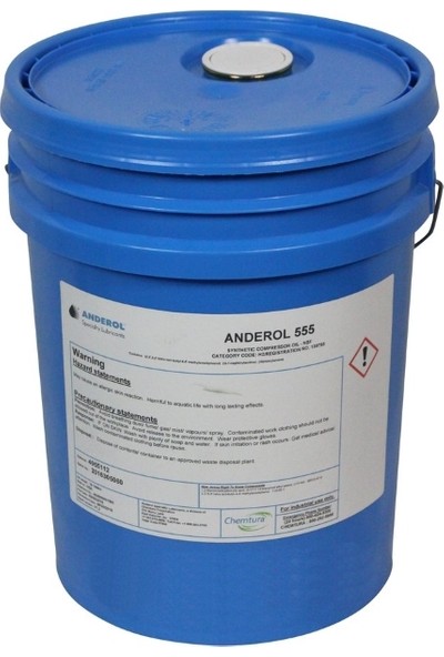 Anderol 555 Kompresör Vakum Pompası Yağı 20 Litre Anderol 555 Kompresör Vakum Pompası Yağı 20 Litre