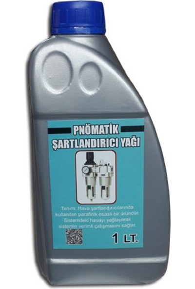 Pnömatik Şartlandırıcı Yag 1 Litre