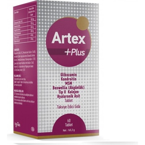 Artex Plus 60 Tablet Fiyatı, Taksit Seçenekleri ile Satın Al