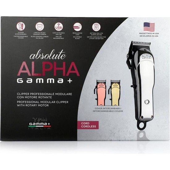 Gamma Absolute Alpha Clipper Tıraş Makinesi Fiyatı
