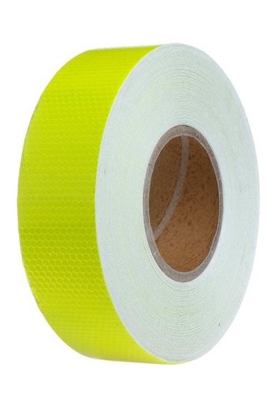 Giftmatik Center 5 cm x 15 Metre Petek Desen Sarı Fosfor Şerit 425080 Giftmatik Center 5 cm x 15 Metre Petek Desen Sarı Fosfor Şerit 425080