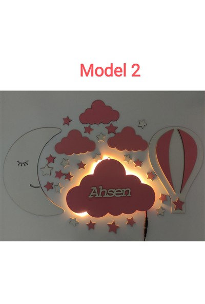 Kişiye Özel LED Işıklı Çocuk Odası Süsleri