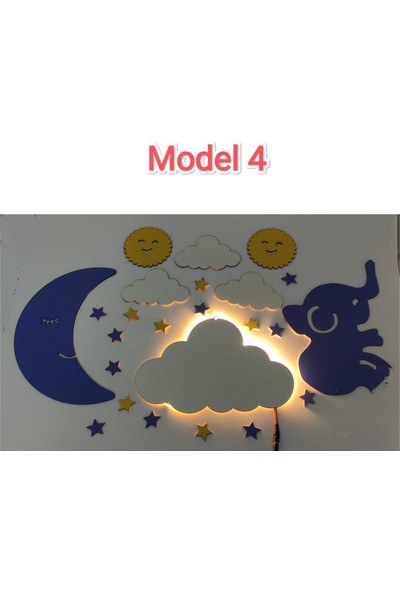 Kişiye Özel LED Işıklı Çocuk Odası Süsleri