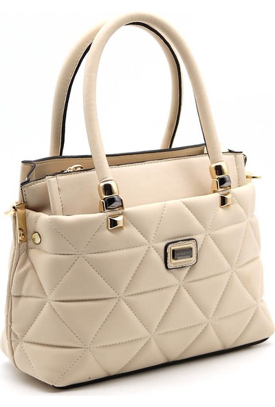 Silver & Polo 826 Kapitone Kadın El ve Omuz Çantası