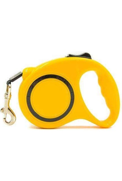 Lisinya Nunbell Plus Makaralı Köpek Tasması Sarı Nl5 3M-15KG Lisinya Nunbell Plus Makaralı Köpek Tasması Sarı Nl5 3M-15KG