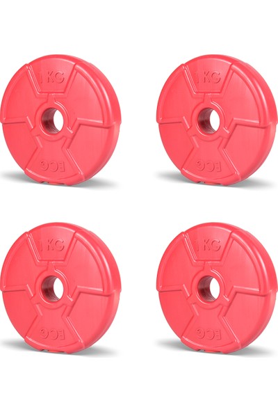 Ecgspor Özel Seri 1 kg Kırmızı Plaka-4 Adet