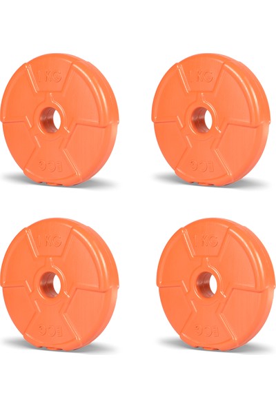 Ecgspor Özel Seri 1 kg Turuncu Plaka-4 Adet Ecgspor Özel Seri 1 kg Turuncu Plaka-4 Adet