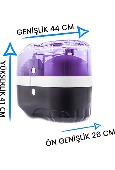 Aquma Mor 5 Aşamalı Pompasız Su Arıtma Cihazı Aquma Mor 5 Aşamalı Pompasız Su Arıtma Cihazı
