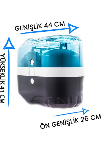 Aquma Mavi 5 Aşamalı Pompasız Su Arıtma Cihazı Aquma Mavi 5 Aşamalı Pompasız Su Arıtma Cihazı