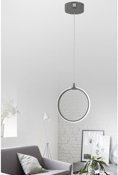 Dekorluna Galaksi Füme Tekli LED Avize