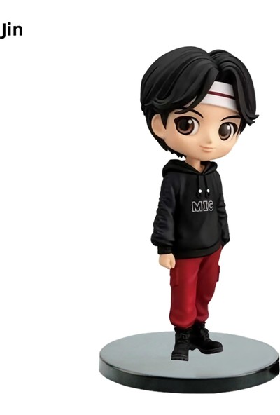 Bts Güney Kore Yıldızı Grubu Karakter Figür Jın