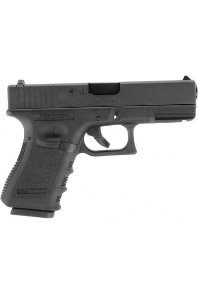 We Aırsoft We Glock G19 Gen4 Gbb Black Aırsoft We Aırsoft We Glock G19 Gen4 Gbb Black Aırsoft