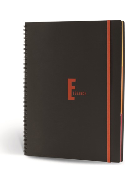 Elegance A5 Defter Çizgili 160 Syf Spiralli