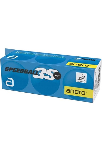 Andro 40+ Speedball Poly 3s***3'lü Kutu