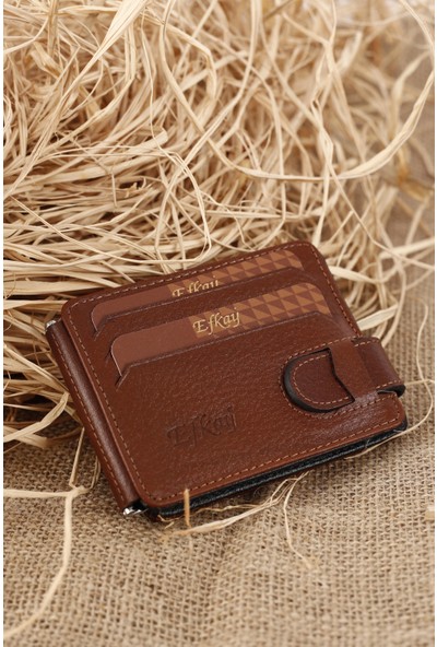 Efkay Deri Çift Taraflı Erkek Kartlık Cüzdan