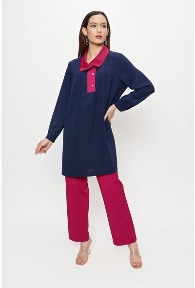 15684112 Garni Detaylı Spor Tunik