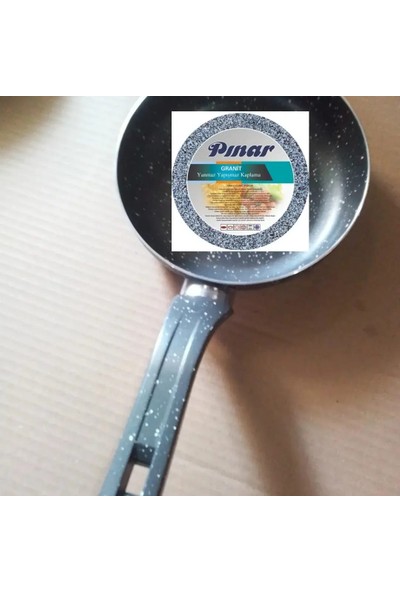 Pınar Granit Tava Tek Kulplu 18 cm