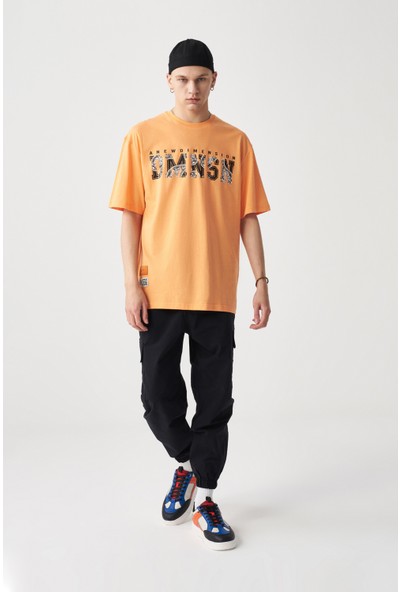 King Brich Oversize Kalıp Baskılı T-Shirt King Brich Oversize Kalıp Baskılı T-Shirt