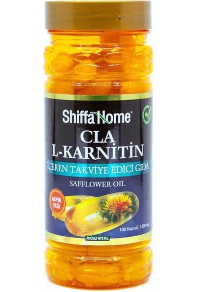 Aspir Yağı (CLA L-Karnitin) 100 Softjel & 1000 MG Aspir Yağı (CLA L-Karnitin) 100 Softjel & 1000 MG