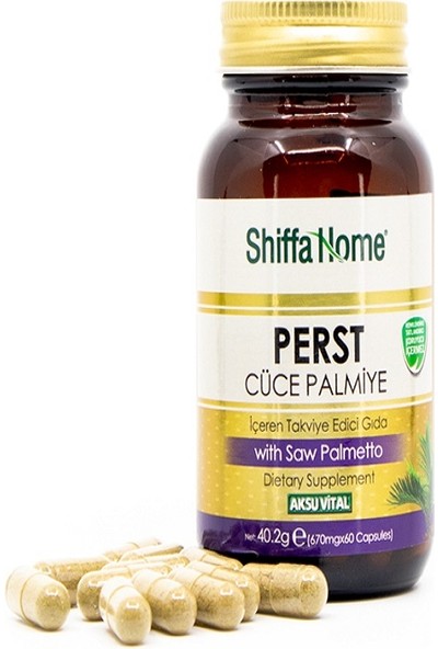 Perst (Cüce Palmiye 60 Kapsül & 670 MG
