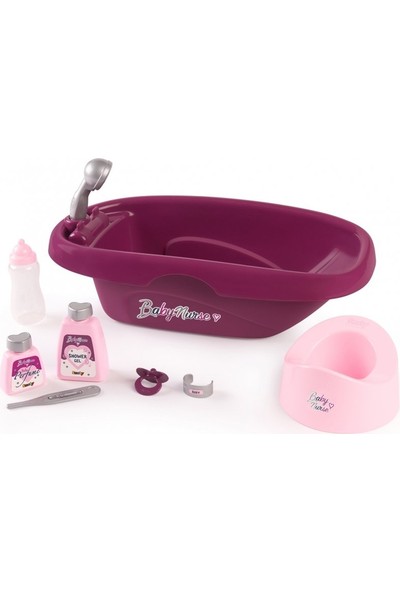 Smoby Oyuncak Bebek Banyo Seti ve Aksesuarları
