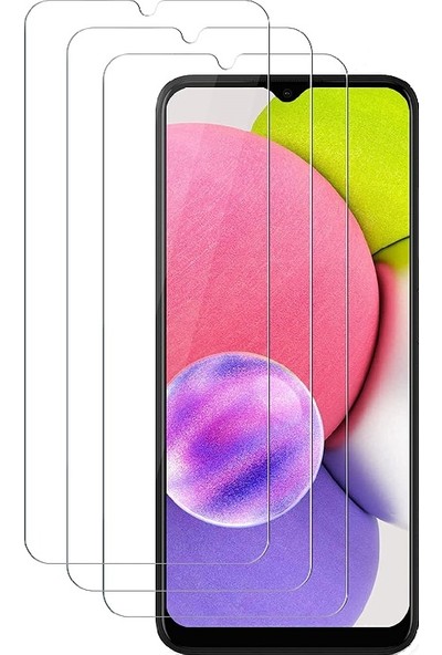 Sunix Samsung Galaxy A23 (3 Adet) Ekran Koruyucu Cam