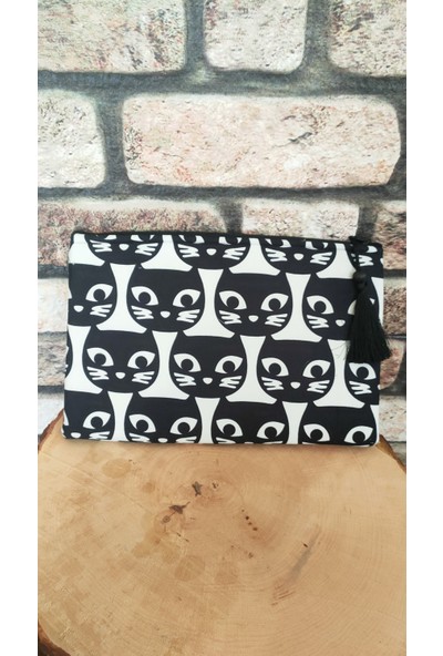 Tataroğlu Dijital Kumaş Siyah Kedi Tataroğlu Dijital Kumaş Siyah Kedi